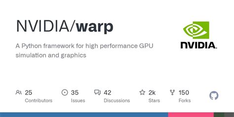 Nvidiawarp A Python Framework For High Performance Gpu Simulation And Graphics R