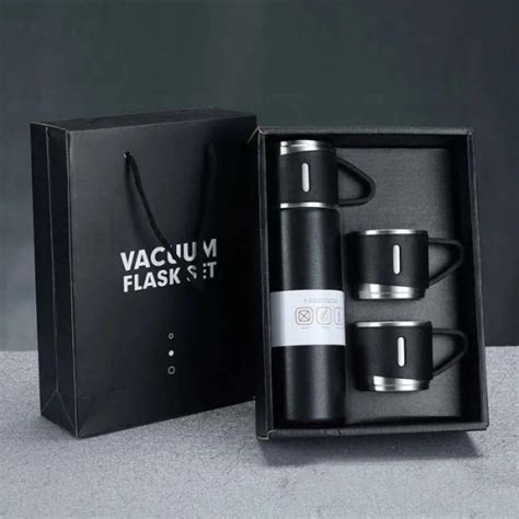 Termos Vacum Set Termos Sultan Set Vacum Flask Thermos Set Bonus Gelas