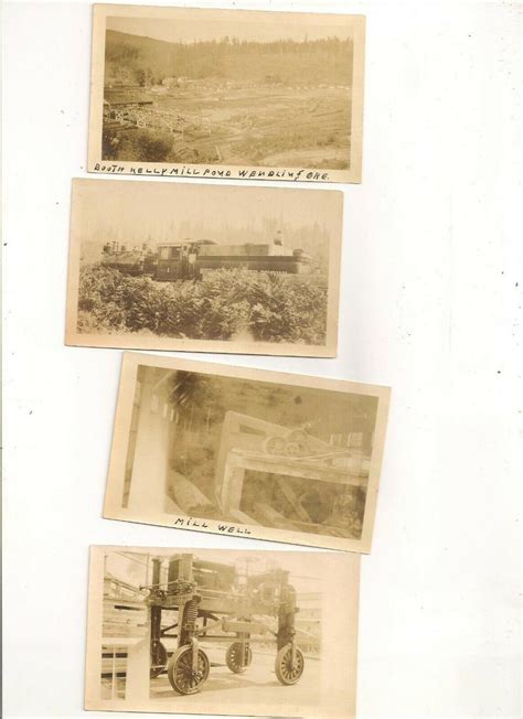 Original Snaps Booth Kelly Mill Pond Wendling Oregon 1940s