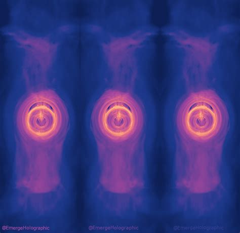 Oc Nasa Simulation Of Gravitational Lensing Around Binary Black Holes