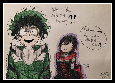 Ruby In Love With Izuku By Kecskefighter28 On Deviantart