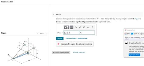 Solved Problem Part A Determine The Magnitude Of The Chegg Com