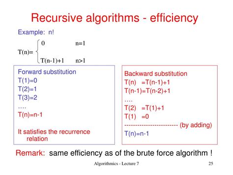 Ppt Lecture 7 Algorithms Design Techniques Decrease And Conquer Powerpoint Presentation