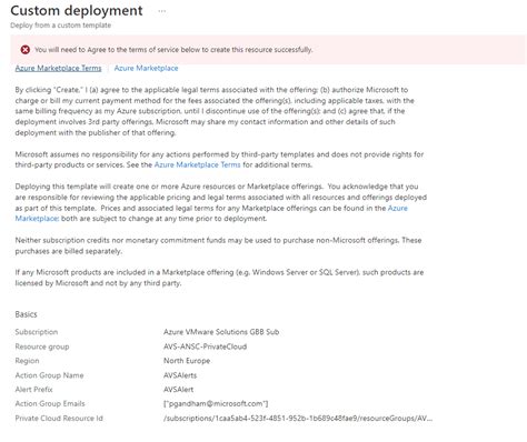 Portal Issue With Acceptance Error · Issue 121 · Azureenterprise Scale For Avs · Github