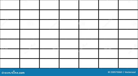 Abstract Repeatable Rectangular Geometric Grid Mesh Lattice Grating Pattern Texture Stock