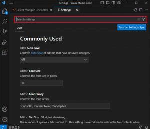 How To Select Multiple Lines In VS Code