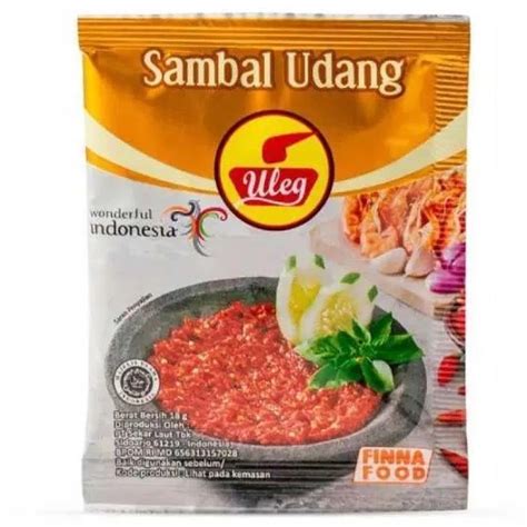 Jual Berkah Finna Sambel Uleg Saset 21gr Sambal Uleg Terasi Sambal