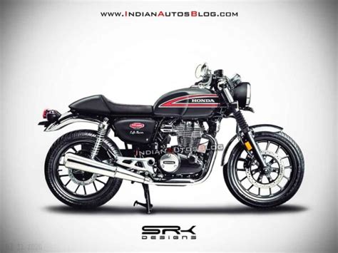 Honda Cb350 Cafe Racer Might Launch Next Year Render
