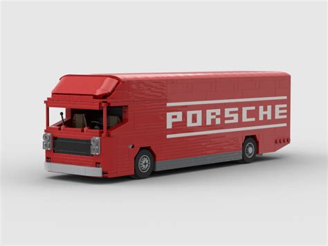 Lego Moc 1960s1970s Euro Hauler Car Transporter By Mdenboer