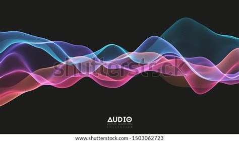 벡터 3d 에코 오디오 파형 스펙트럼추상 스톡 벡터로열티 프리 1503062723 Shutterstock
