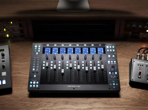 Ssl Uf8 Studio Controller Review A Premium Pricey Mixing Controller