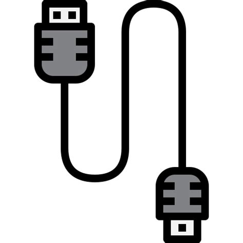 Usb Cable Free Electronics Icons