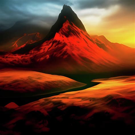 Volcanic Mountain Range Depiction Mixed Media By Debra Millet Pixels Volcanic Mountain Range Depiction Mixed Media By Debra Millet Pixels