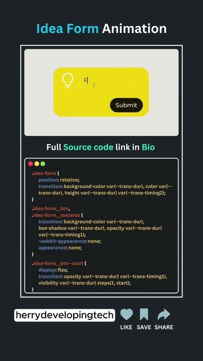 💡 Creative Animation Ideas For Web Design 🎨 Css And Javascript Magic