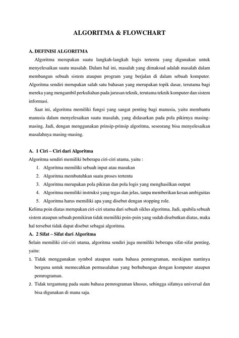 SOLUTION Algoritma Dan Flowchart Studypool