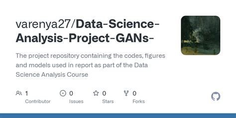 github varenya27 data science analysis project gans the project