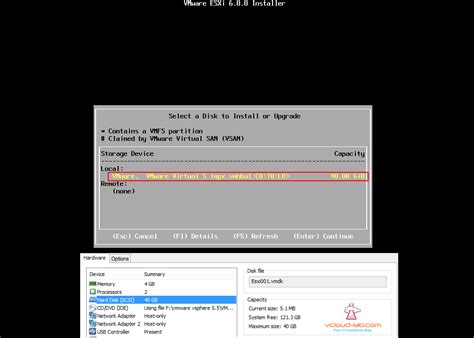 Part 1 Installing Esxi On Vmware Workstation Home Lab Vgeek Tales
