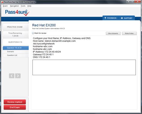 Redhat Rhcsa Certification Exam Dumps Practice Test Questions Pass4sure