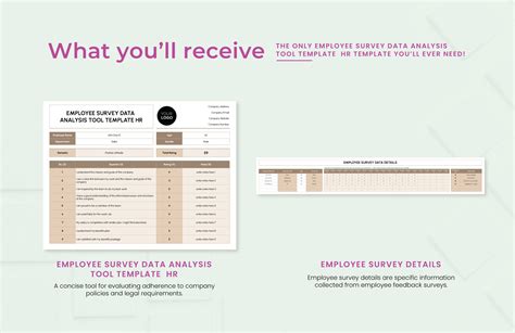 Employee Survey Data Analysis Tool Template HR Template In Excel Google Sheets Download