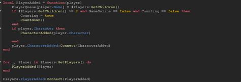 Playeradded Bug Scripting Support Developer Forum Roblox