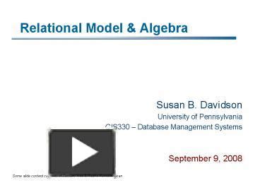 PPT Relational Model PowerPoint Presentation Free To View Id Bc YmU O