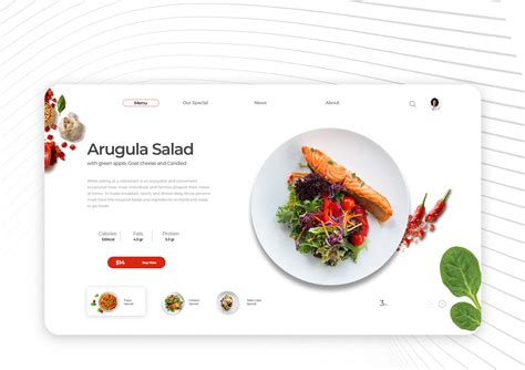 Minimal Ui Design On Behance