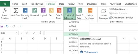 Column Function Formula Uses How To Use Column In Excel Wall