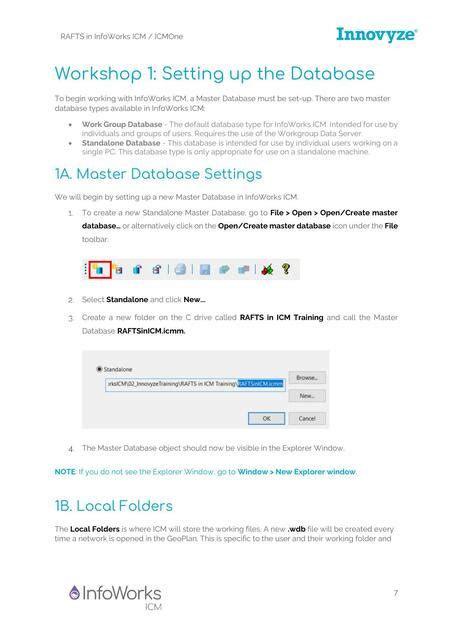 Rafts Hydrology In Infoworks Icm Training Manual 7 Jose Peñalba Udocz