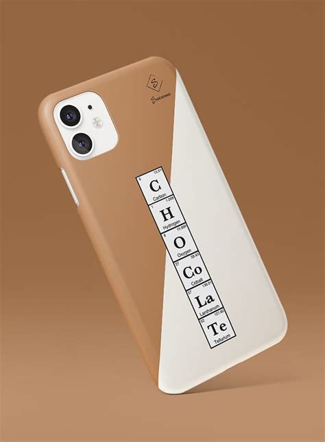 Chocolate Slim Phone Case Swevenne