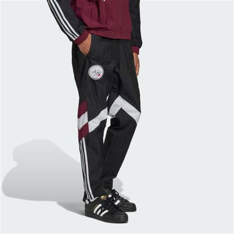 Ajax Amsterdam Originals Track Tracksuit Bottoms Adidas UK