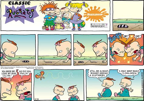 Nickalive Classic Rugrats Comic Strips For October Nickelodeon
