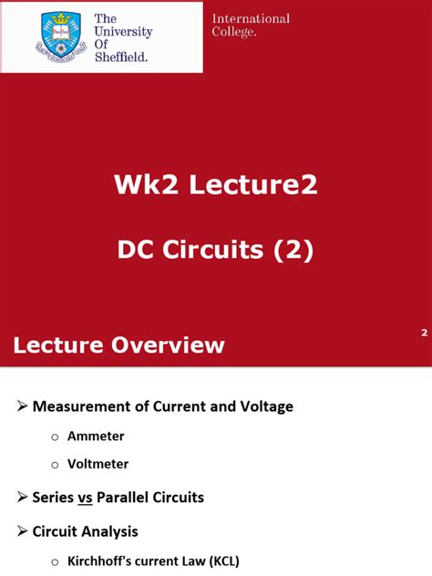 Dc Circuits 2 Download Free Pdf Series And Parallel Circuits Voltage