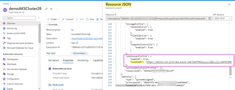 Azure Aks How Can I Get Openid Connect Issuer Oidc Issuer And