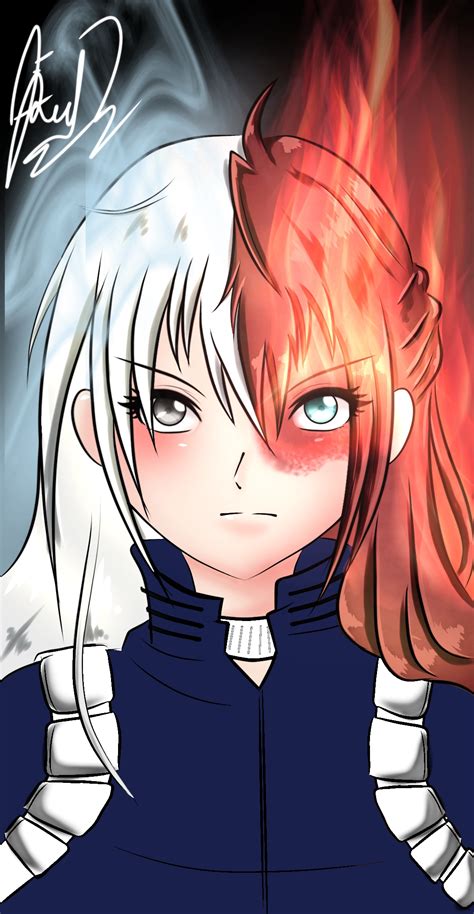 Todoroki Shoto Genderbend By Ichini1718 On Deviantart