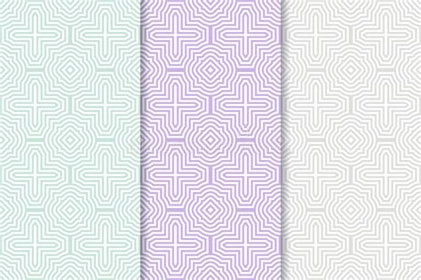 Abstract Geometric Background Seamless Pattern Stock Vector Illustration Of Minimal