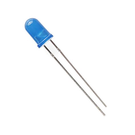 10 Adet 5mm Diffused Led Şeffaf Mavi Blue Arduino Deney Emay