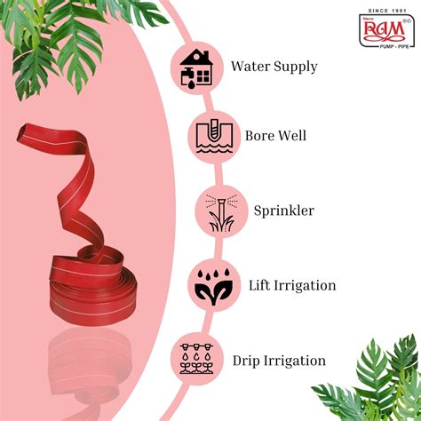 Red Ldpe Krishi Pipe Ldpe Krishi Pipes Pipe Shree Ram Pump And Pipe
