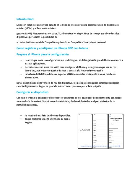 Guia Iphone Intune 2022 Pdf Yo Telefono Ios