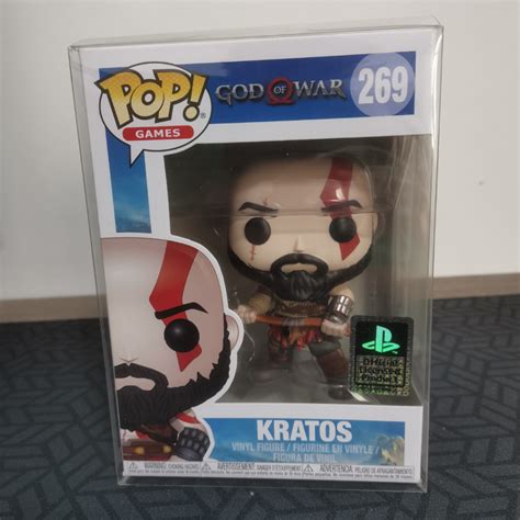 God of War Kratos Funko Pop #269 w/ box protector, Hobbies & Toys, Toys ...