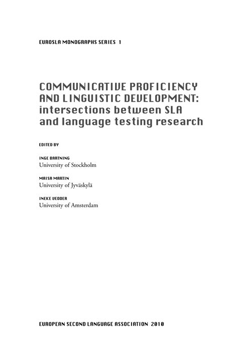 Pdf Communicative Adequacy And Linguistic Complexity In L2 Writing