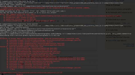 Cannot Build Project Ionic Ios And Android Stack Overflow