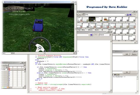 CSCI Old CSCI Computer Game Design And Programming Photo Gallery Fall