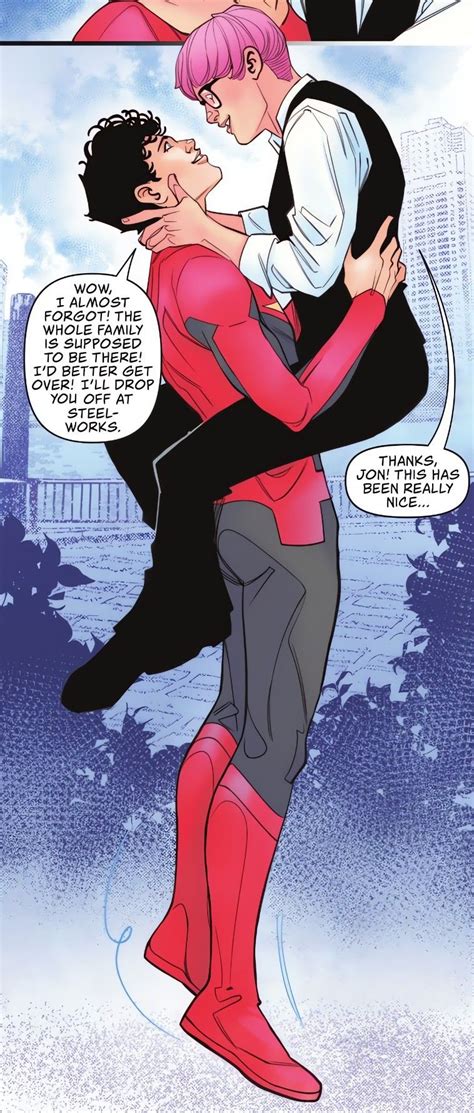 Jon Kent and Jay Nakamura Casais românticos de anime Marvel Super heroi