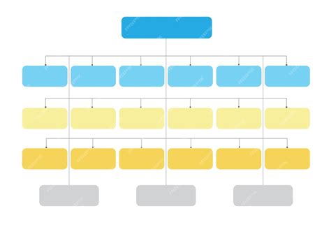 인포그래픽 플로우차트 워크플로우 다이어그램 조직 차트 터 일러스트레이션 프리미엄 벡터