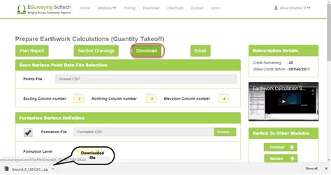 Online Software Prepare Earthwork Calculation Drawings