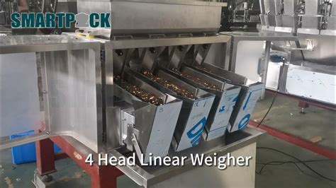 4 Head Linear Weigher Smartpack Youtube