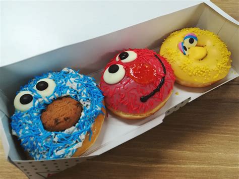 세서미 스트리트의 캐릭터가 도넛으로 변신