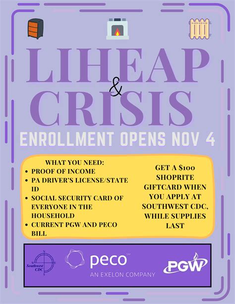 Liheap And Crisis Enrollment Opens November 4th Globe Times