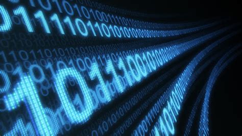 Binary Data Digital Display Loop Stock Footage Video 962677 Shutterstock