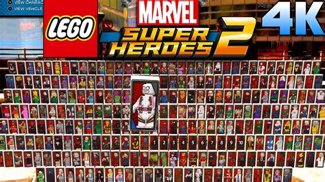 Lego Marvel Super Heroes 2 Full Character List 4k Dlc Characters